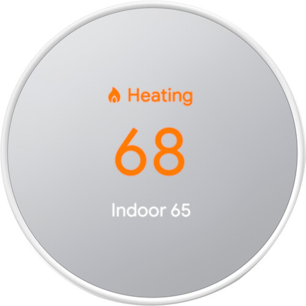 Google Nest Wi-Fi Connected Smart Thermostat, Snow | Canadian Tire