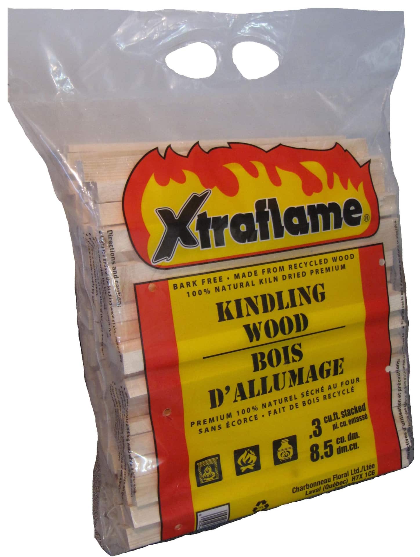 Xtraflame Kiln Dried Kindling Wood For Camping 0.3 cu ft Canadian Tire