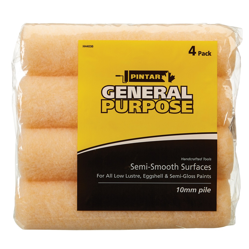 Pintar General Purpose Paint Rollers, 10-mm , 4-pk | Canadian Tire