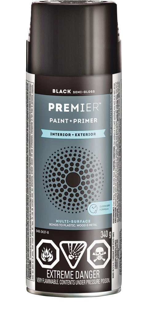 Premier Interior/Exterior Multi-Surface Aerosol Spray Paint & Primer ...