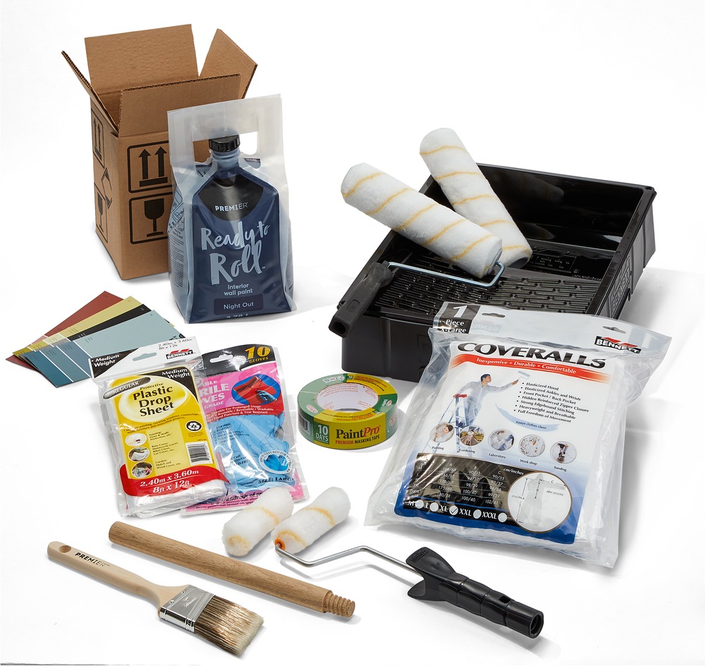 Bennett Medium Weight Plastic Drop Sheet, 8-ft x 12-ft | Canadian Tire