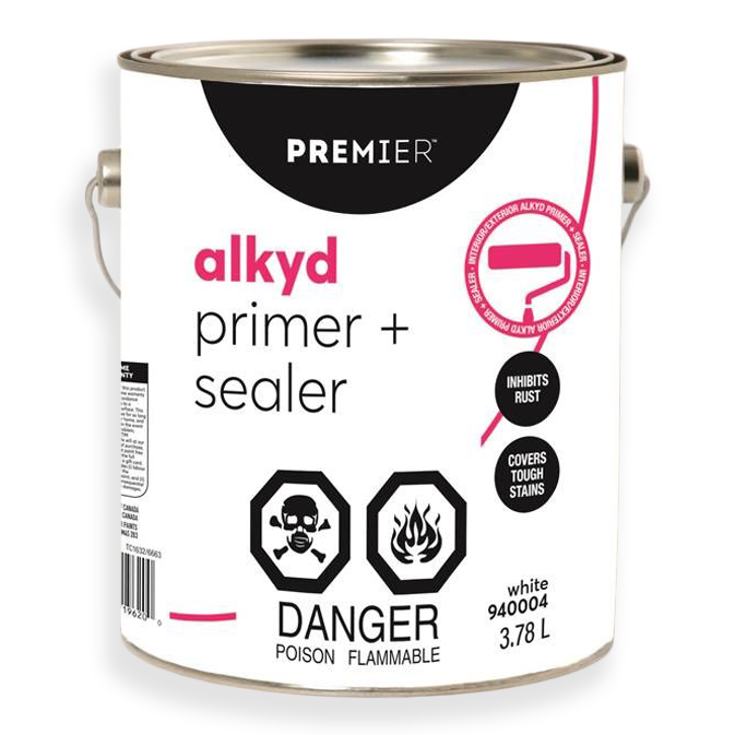 Premier Oil-Based Alkyd Primer, White, 3.78-L | Canadian Tire