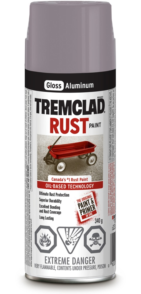 Tremclad® Oil-Based Rust Aerosol Spray Paint & Primer, 340-g | Canadian ...