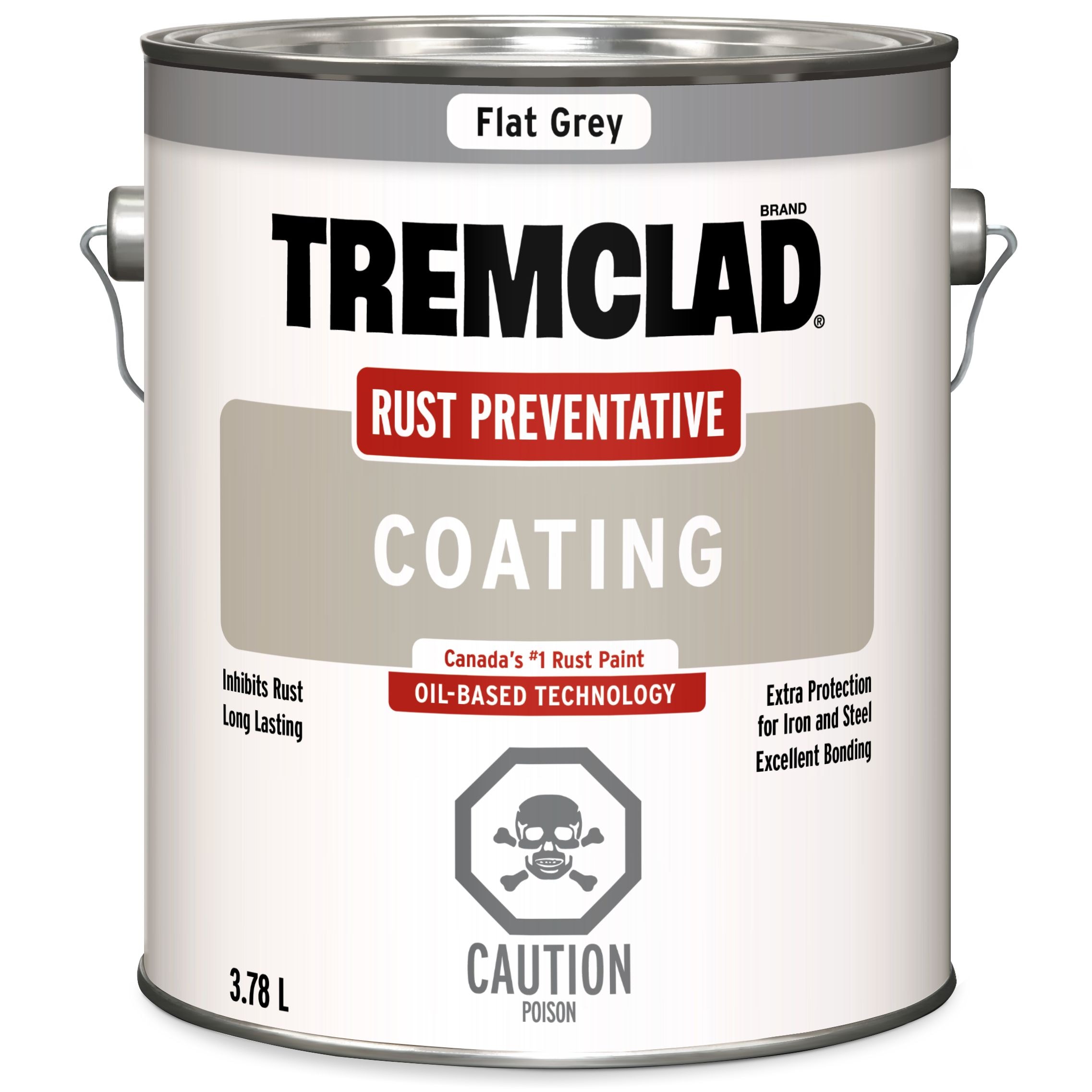 Tremclad® Oil-Based Rust Paint Primer, Excellent Bonding, 3.78-L/1 ...