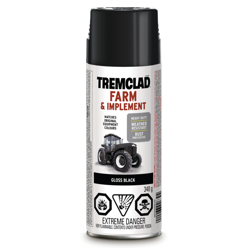 Tremclad Farm and Implement Weather-Resistant Paint Aerosol, 340-g ...