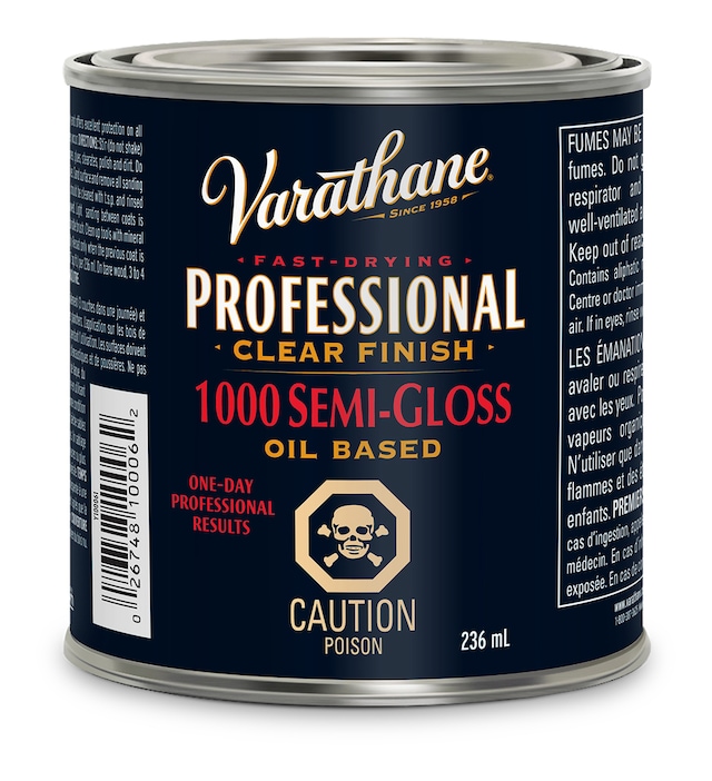 Varathane® Professional Oil-Based Interior Wood Finish, Clear ...
