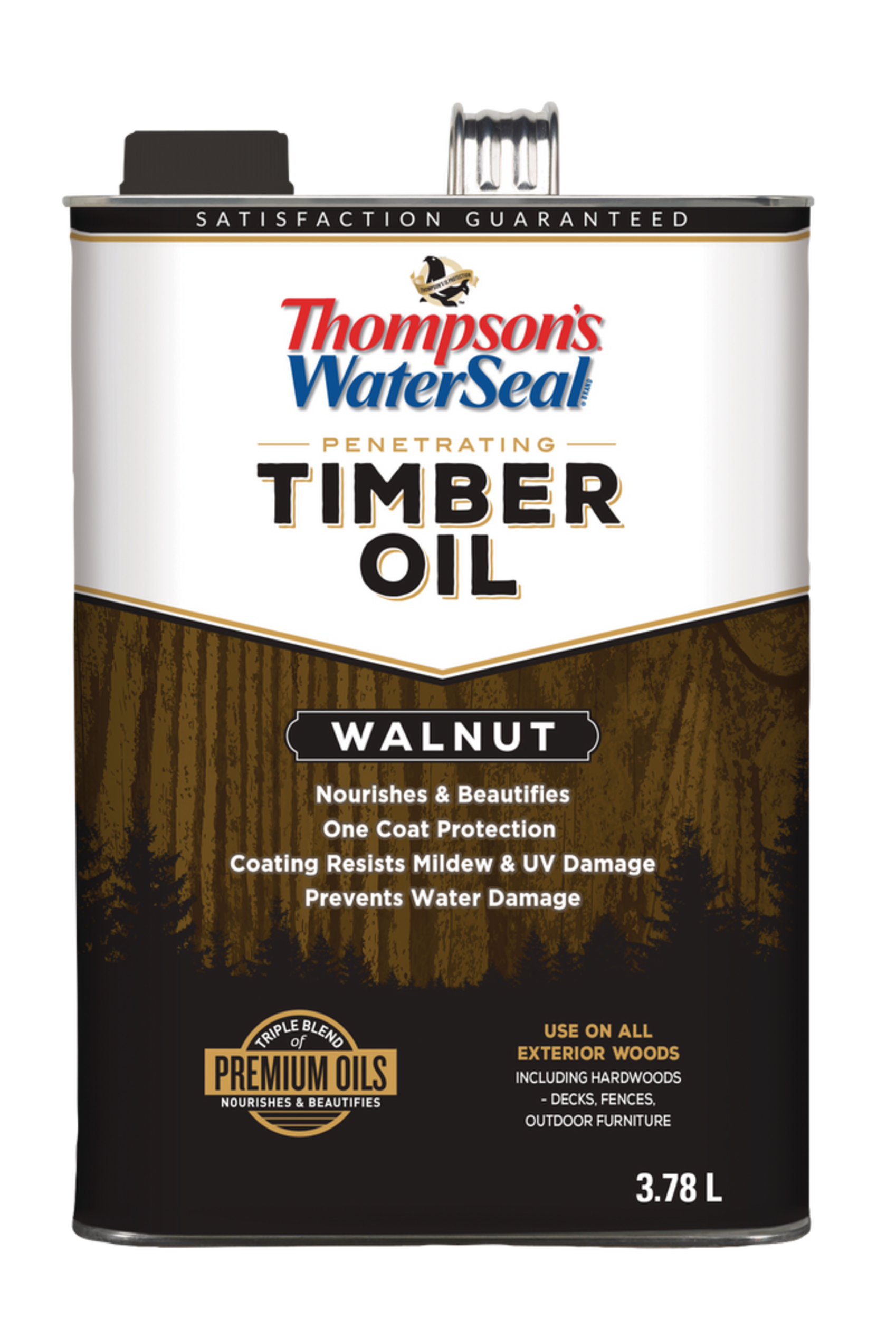 Thompson's® WaterSeal® Penetrating Exterior Wood Timber Oil, 3.78-L/1 ...