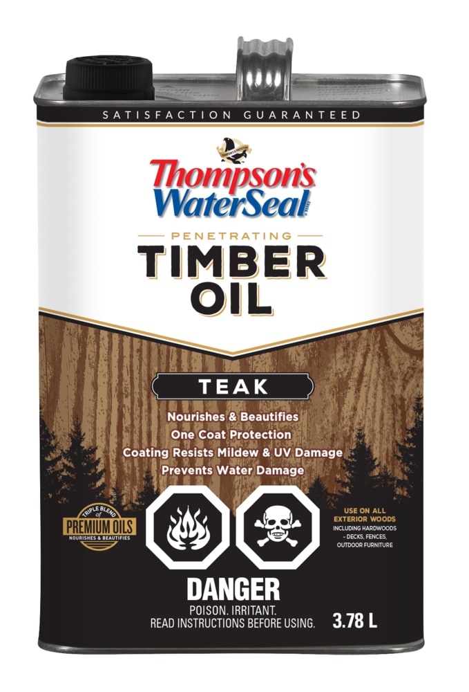 Thompson's® WaterSeal® Penetrating Exterior Wood Timber Oil, 3.78-L/1 ...