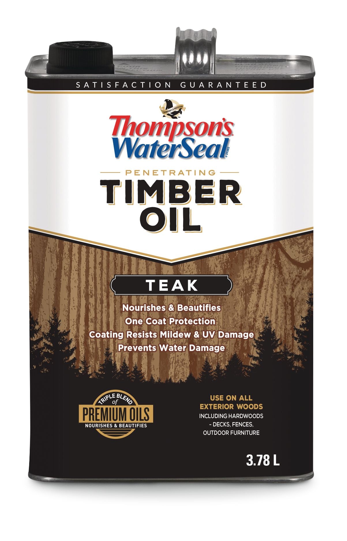 Thompson's® WaterSeal® Penetrating Exterior Wood Timber Oil, 3.78-L/1 ...