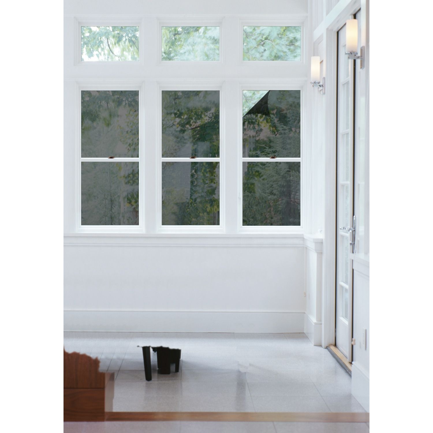 RoomMates Energy Privacy Blackout Window Film, Non-Adhesive, 24 x 74-in ...