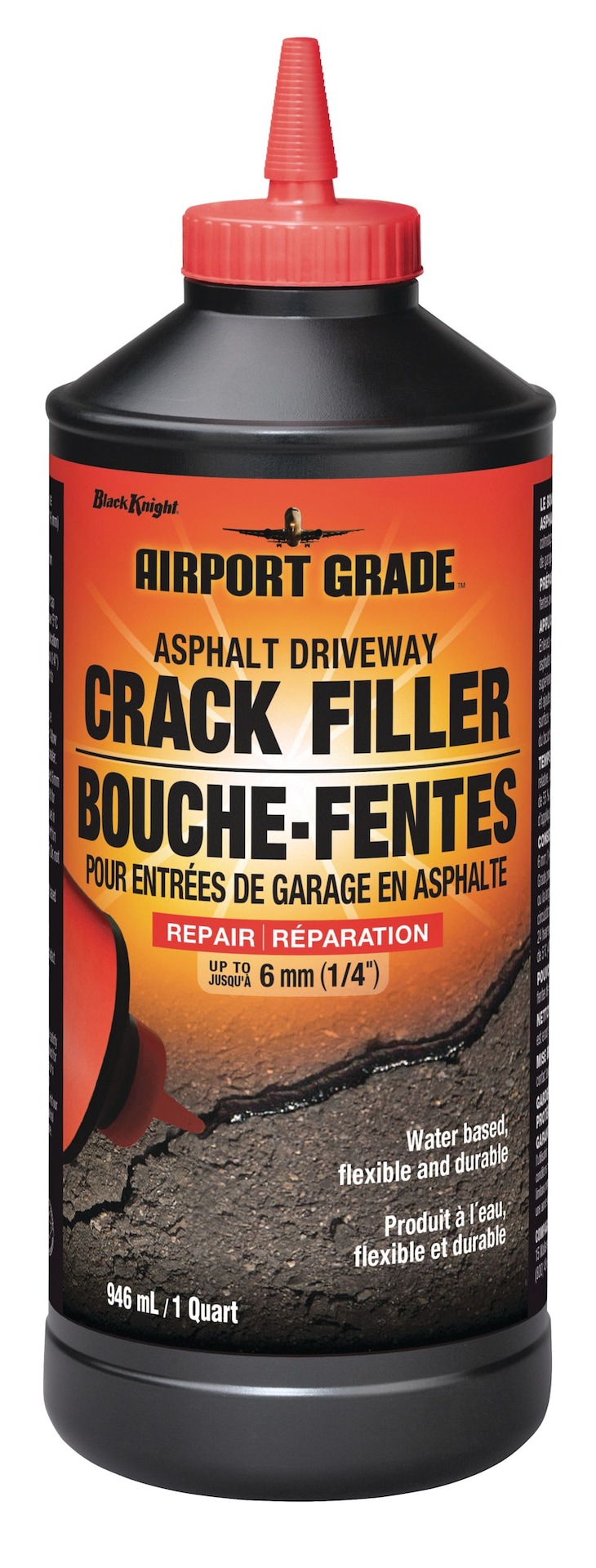 Mastic pour entrée d'asphalte Black Knight Airport Grade, formule ...