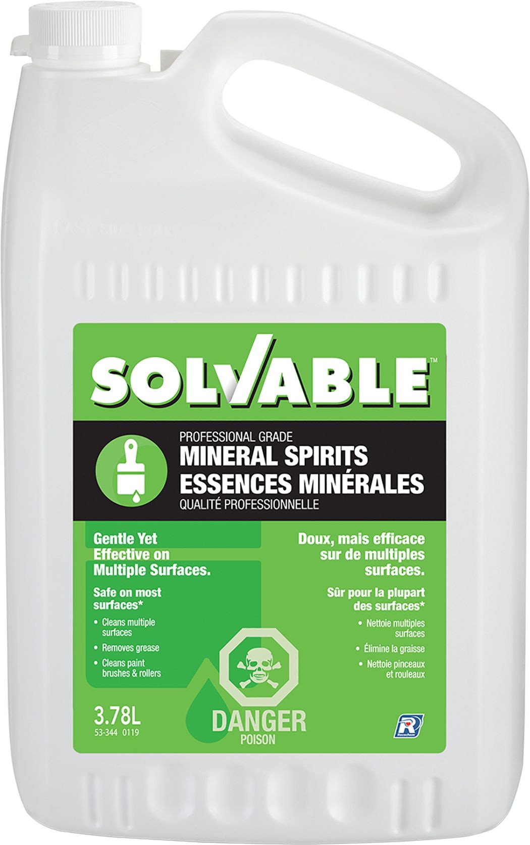 Solvable Professional Grade Mineral Spirits, Paint Thinner & Cleaner ...