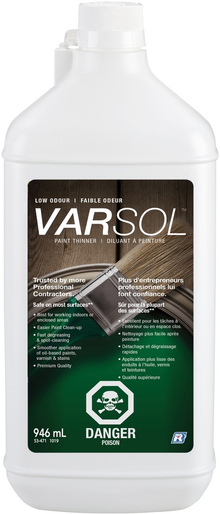 Varsol Low-Odour Paint Thinner & Cleaner For Oil-Based Paint, Varnish ...