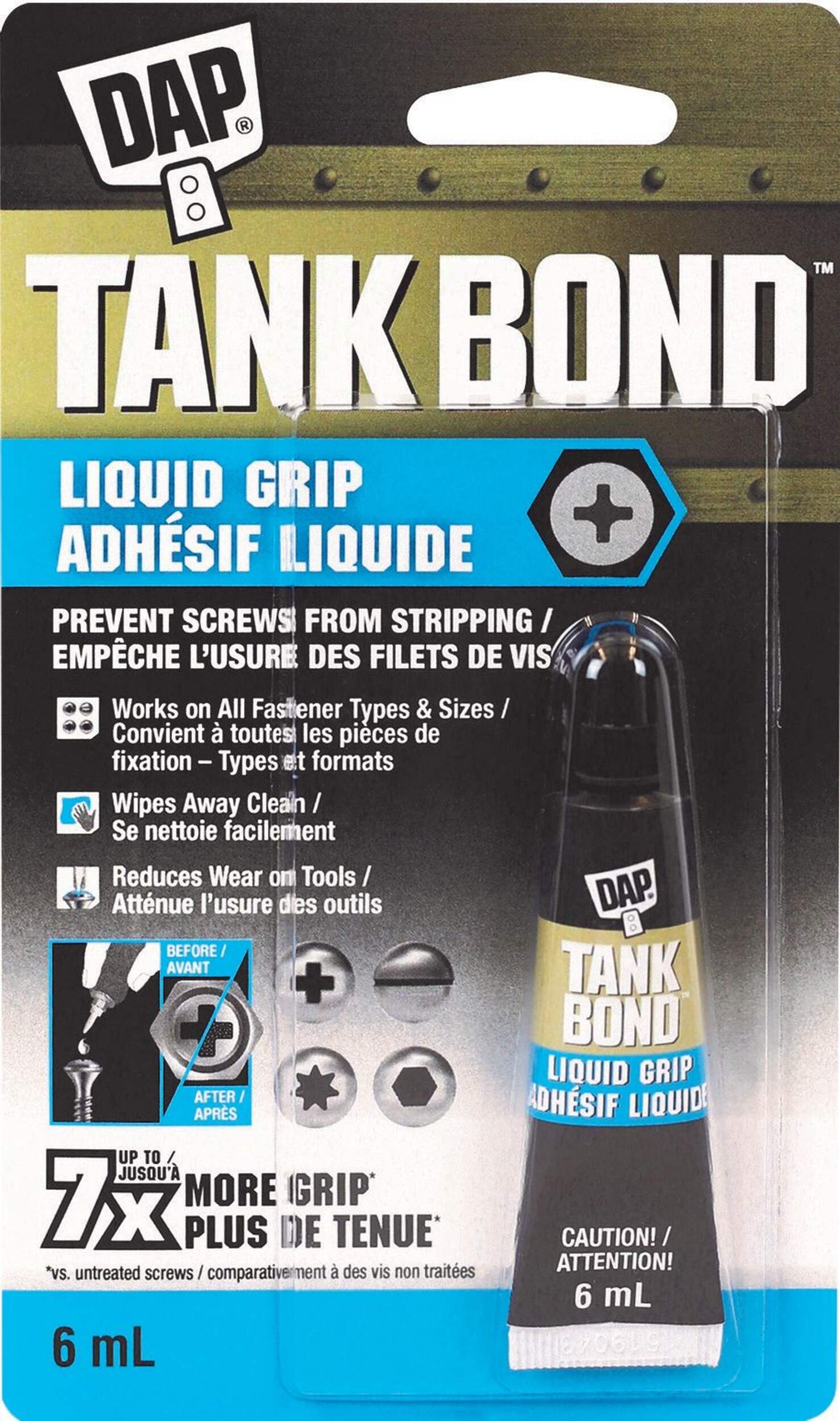 DAP Tank Bond Liquid Grip Anti-Strip Coating For Fasteners, Screws ...