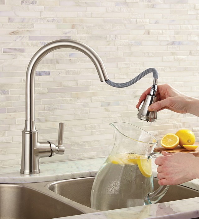 Cuisinart Calaid Pull-Down Kitchen Faucet, Brushed Nickel | Canadian Tire