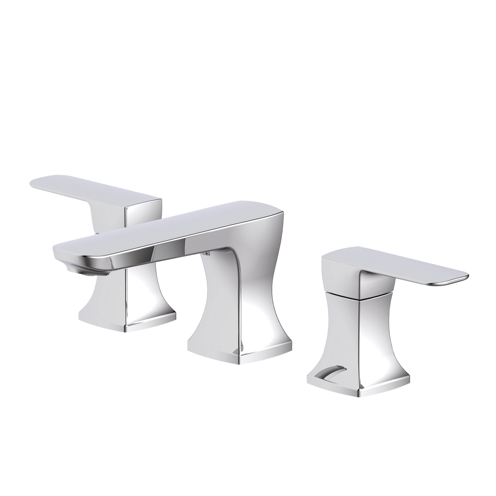 Danze Aztek 2-Handle Widespread Lavatory Faucet, Polished Chrome ...