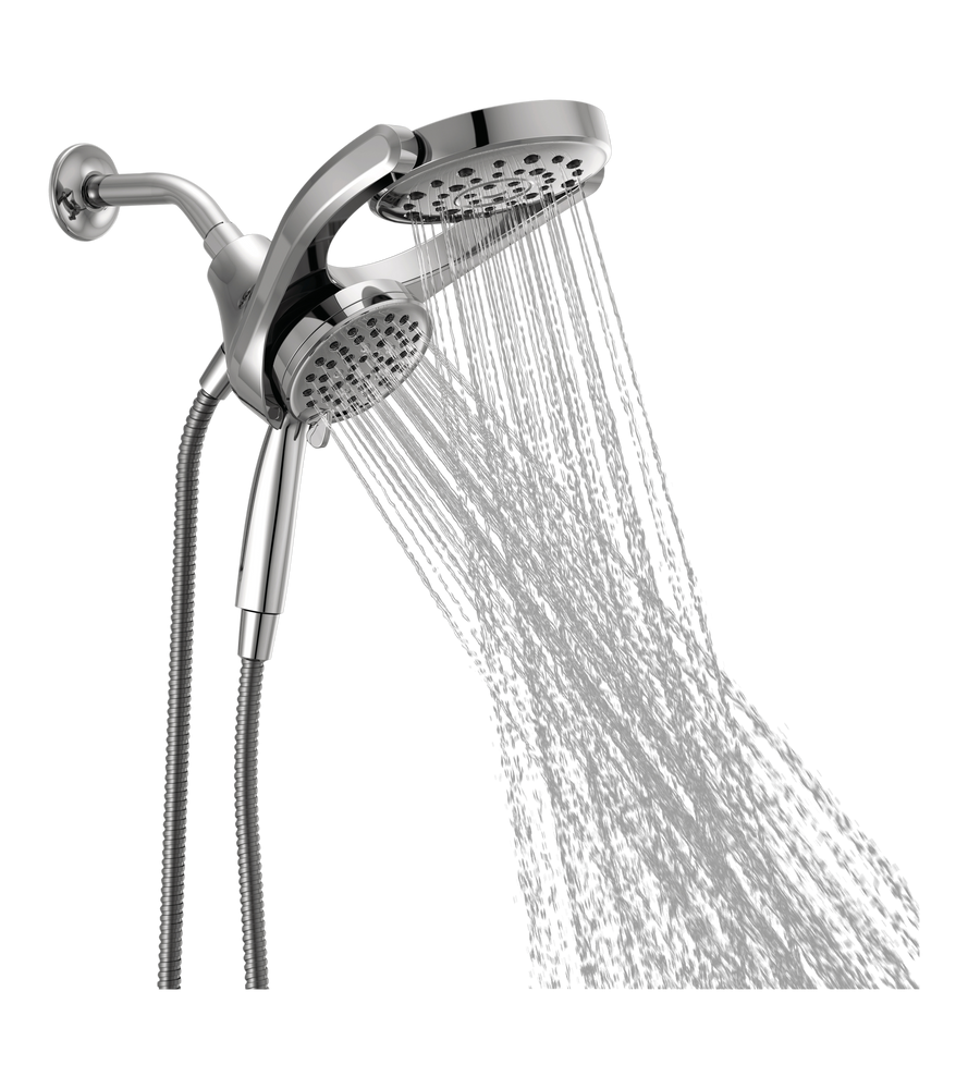 Delta Faucet 2 In 1 Hydrorain® H2okinetic® Massage Spray And Handheld