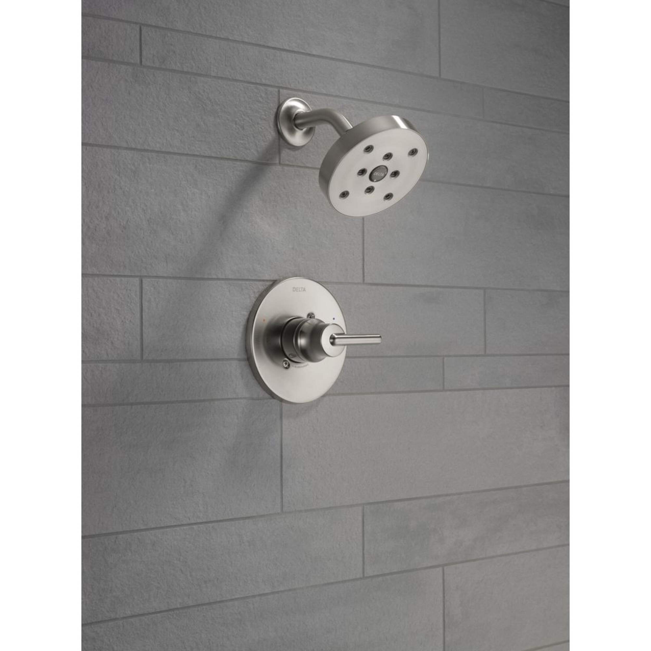 Delta Faucet Trinsic Monitor® 14 Series Single Handle H2Okinetic Shower ...