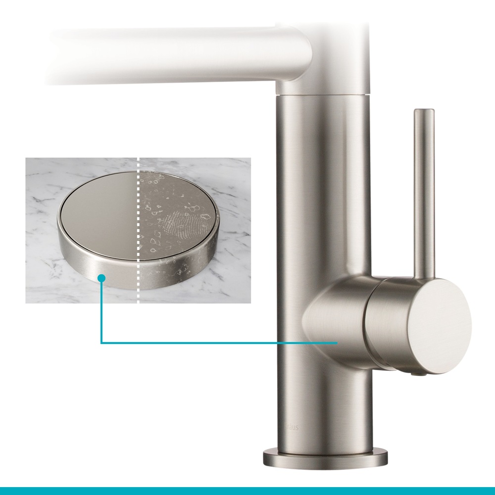 Kraus Artec Pro Single Handle High Arc Commercial Pull Down Kitchen ...