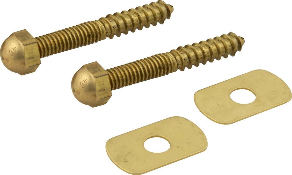 Plumbshop Flange Screw Set, Solid Brass | Canadian Tire