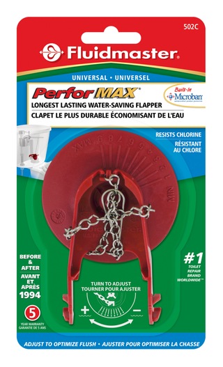 Fluildmaster PerforMAX Adjustable Toilet Flapper, 2-in | Canadian Tire