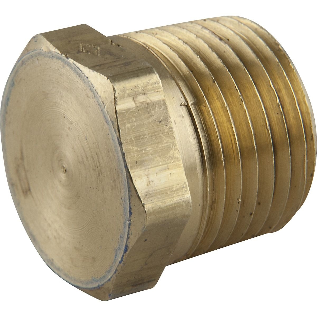 PlumbShop Brass Hex Pipe Plug, 1/2-in MIP | Canadian Tire