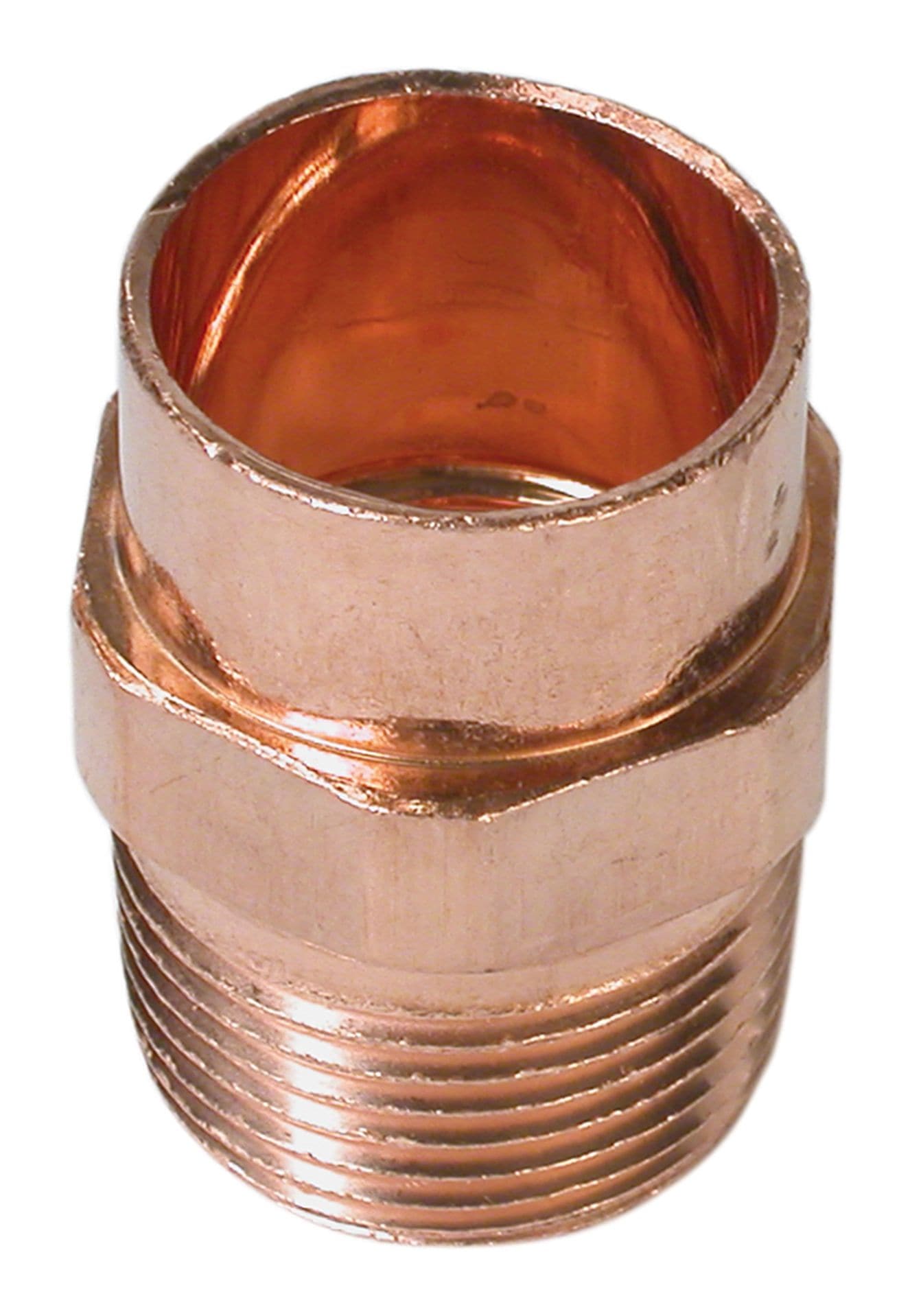 Bow Copper Drainage Male Pipe Thread Adapter, 3/4-in Diameter ...