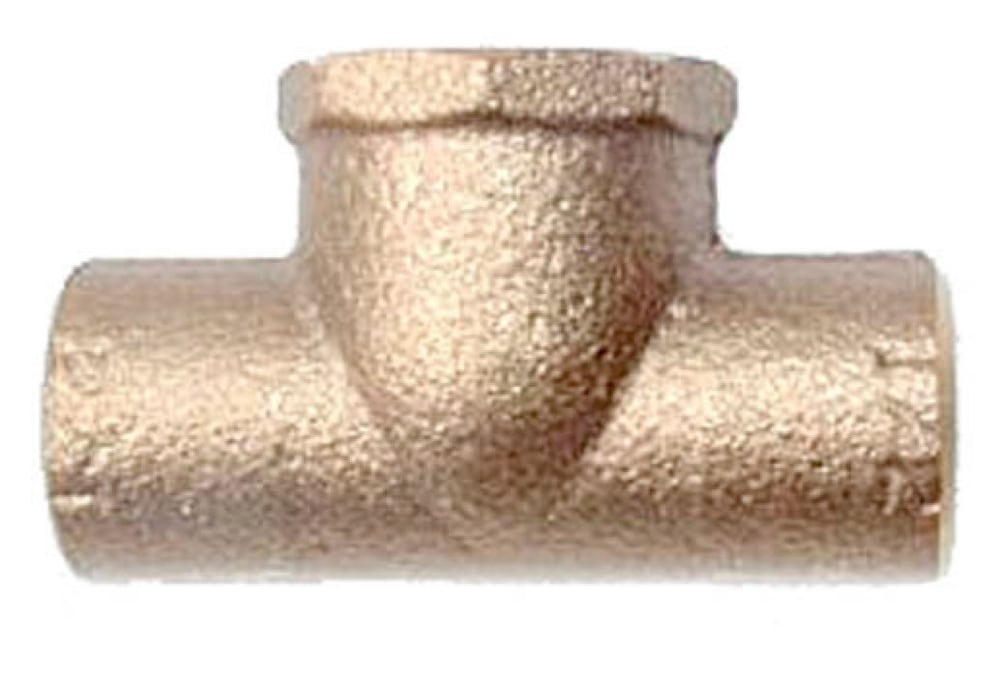 Bow Copper Tee, Female Pipe Thread, 1/2-in | Canadian Tire