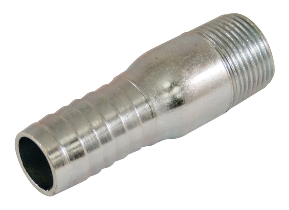 Aqua-Dynamic Galvanized Grey Steel Adapter Insert, Male Pipe Thread, 1/ ...