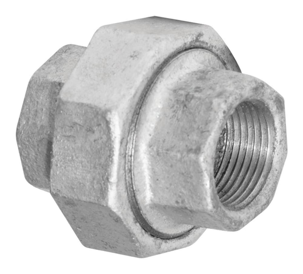 Aqua-Dynamic Galvanized Iron Fitting Union, 3/4-in | Canadian Tire