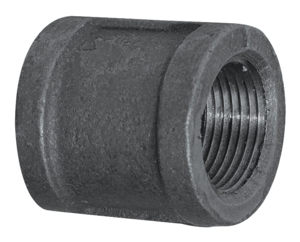 Aqua-Dynamic Galvanized Black Iron Fitting Coupling, Female Pipe Thread ...