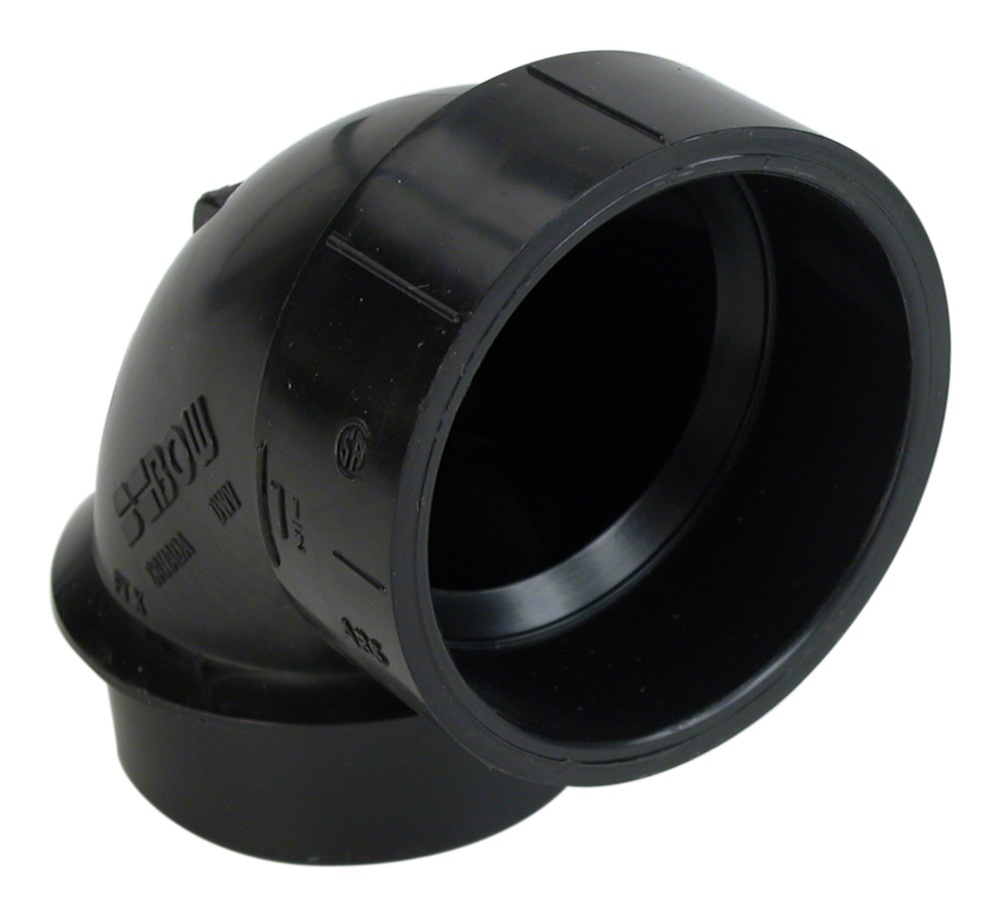 Bow ABS-DWV 90-Degree Street Elbow, 3-in | Canadian Tire