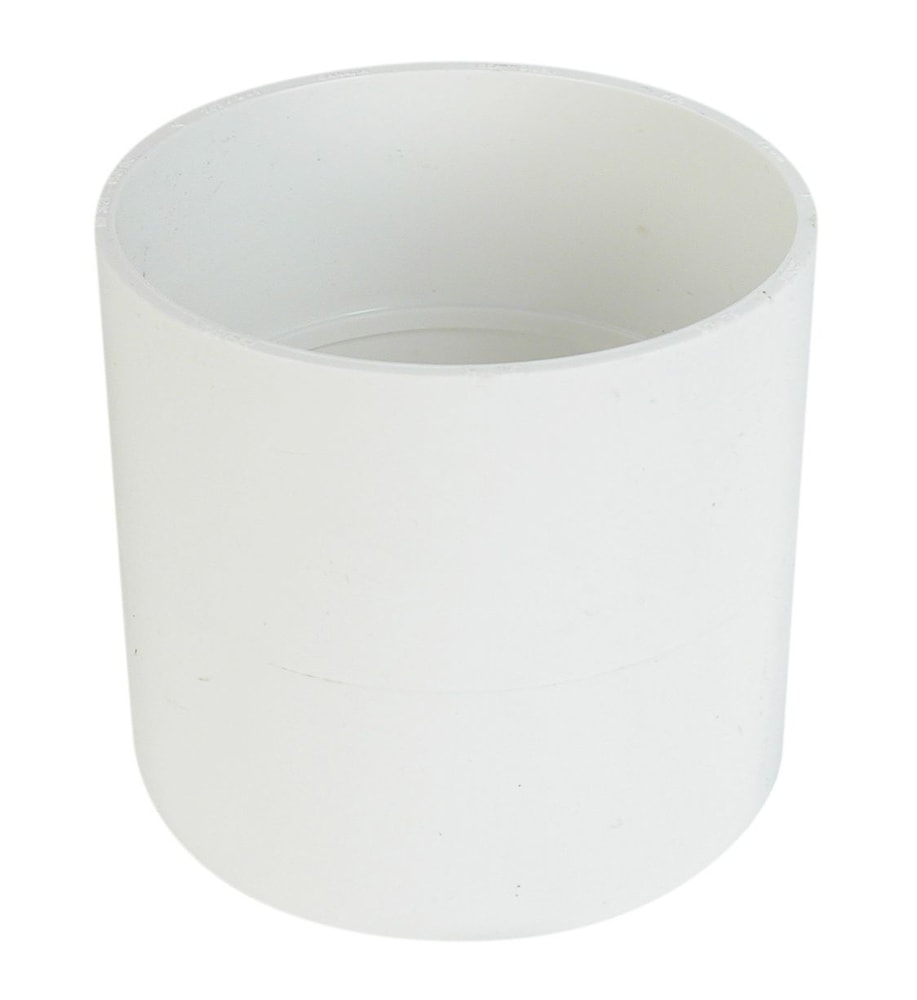 Bow PVC Coupling for Sewer and Drainage Fitting, White, Assorted Sizes ...