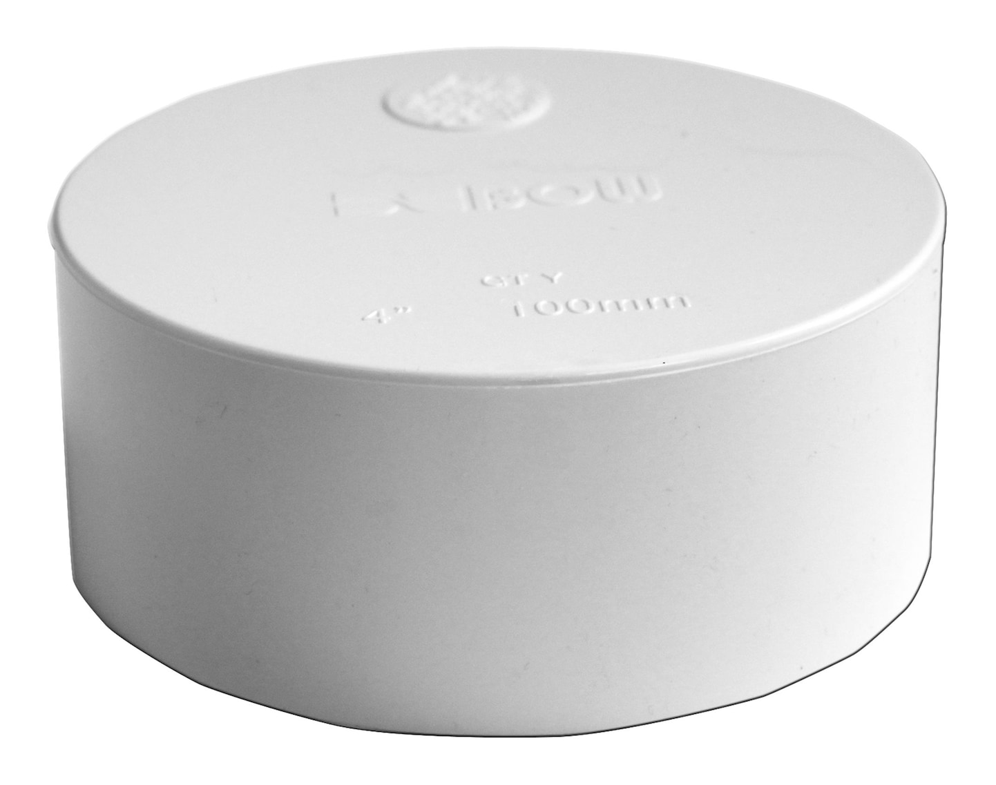 Bow PVC Cap for Sewer and Drainage Fitting, White, 4-in | Canadian Tire