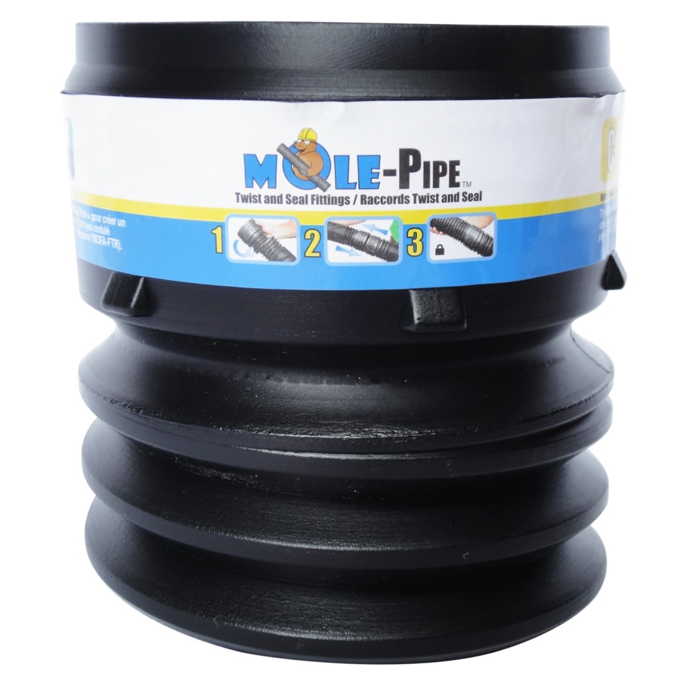 Mole-Pipe Twist and Seal Poly Bendable Male Adaptor | Canadian Tire