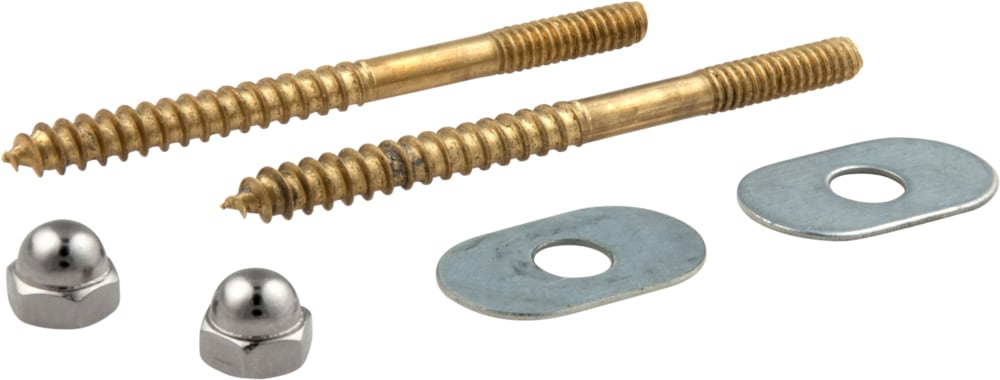 PlumbShop Toilet Mounting Screw Set, 1/4 x 3-1/2-in | Canadian Tire