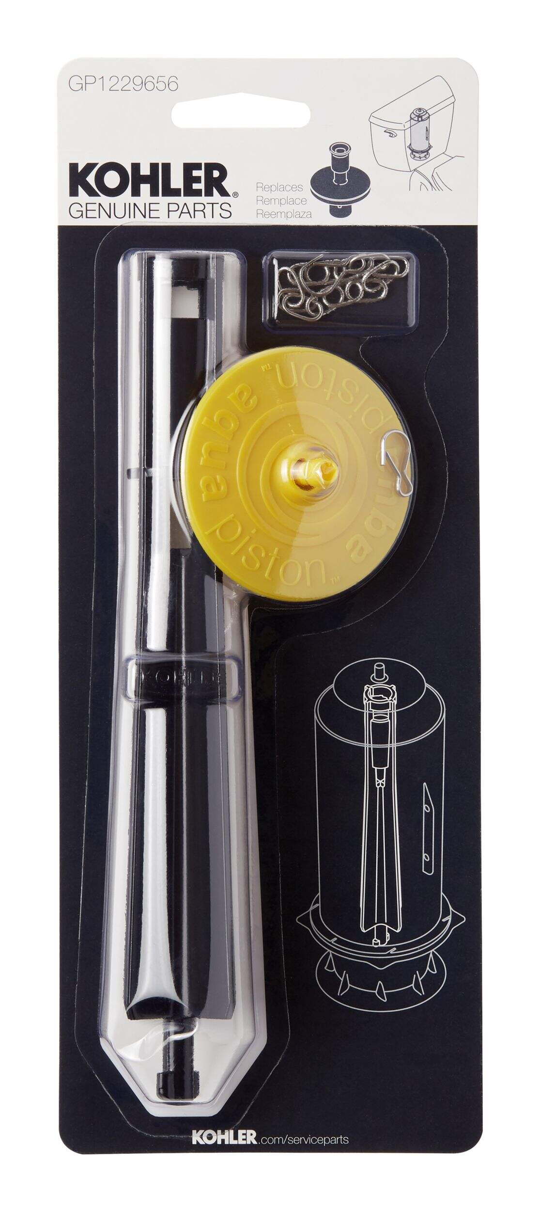 Kohler GENUINE Parts GP1229656 Canister Repair Kit for All Canister ...