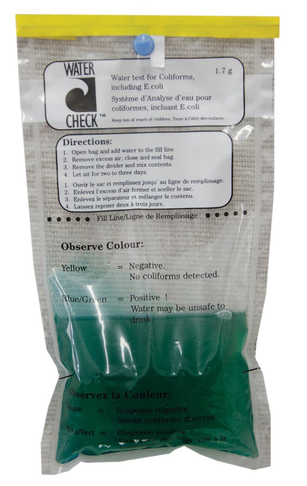 Rainfresh WaterCheck Bacteria Test Kit | Canadian Tire