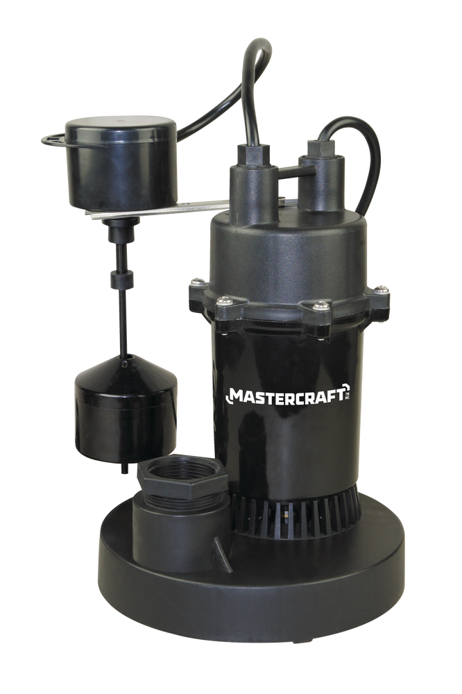 Mastercraft 1/3-HP Thermoplastic Electric Sump Pump | Canadian Tire