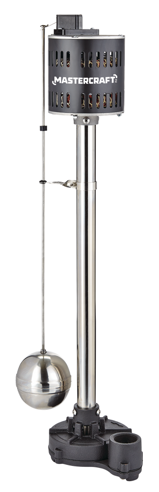 Mastercraft 1/3-HPCast-Iron Column Electric Sump Pump | Canadian Tire