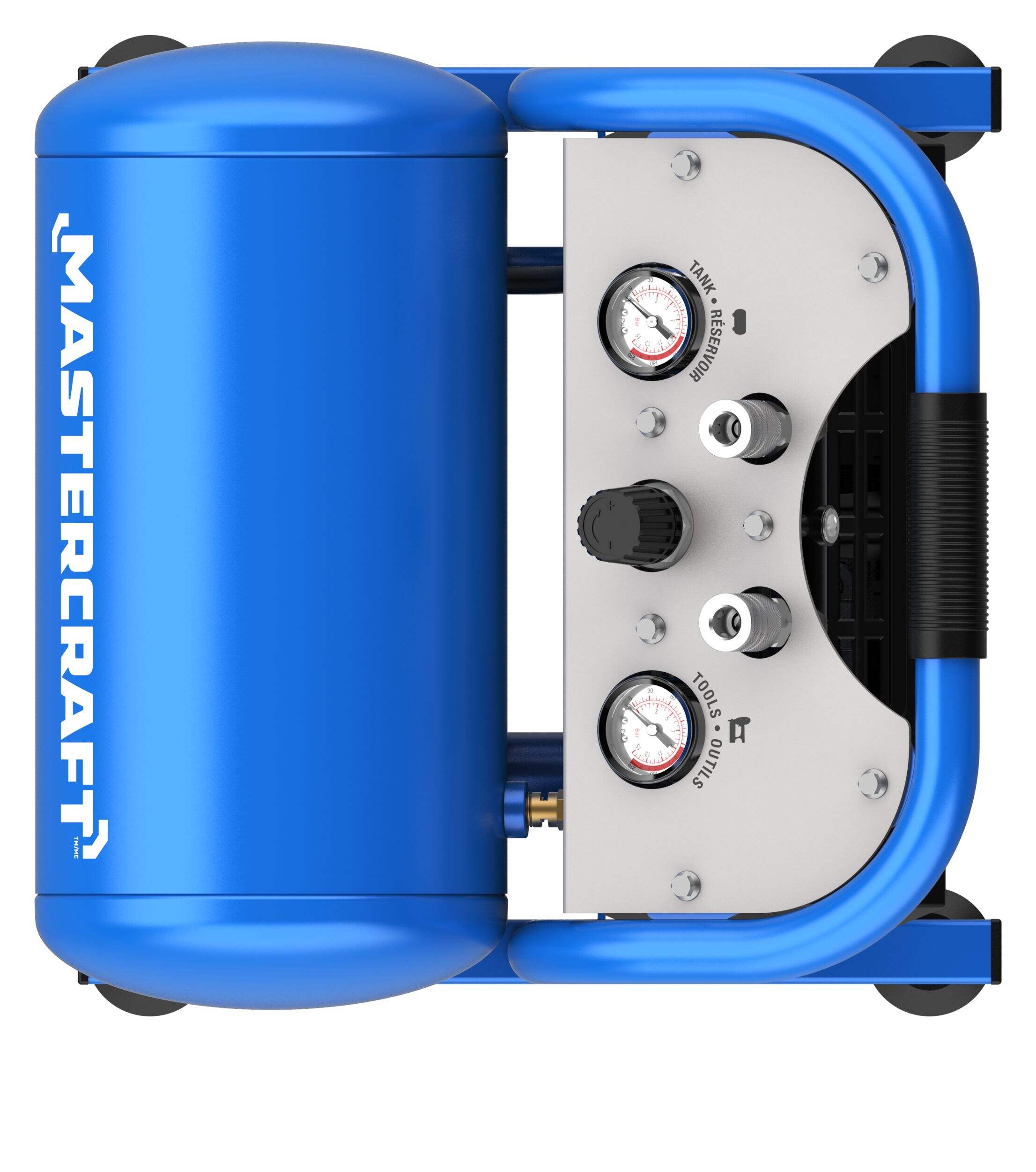 Mastercraft 5-Gallon Air Compressor with Control Panel, 175 PSI, 1.5 HP ...