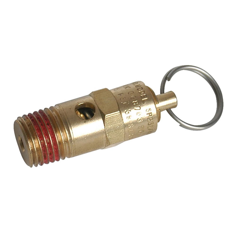 Mastercraft Air Tank Safety Valve with Easy Pull Design, 1/4-in NPT ...