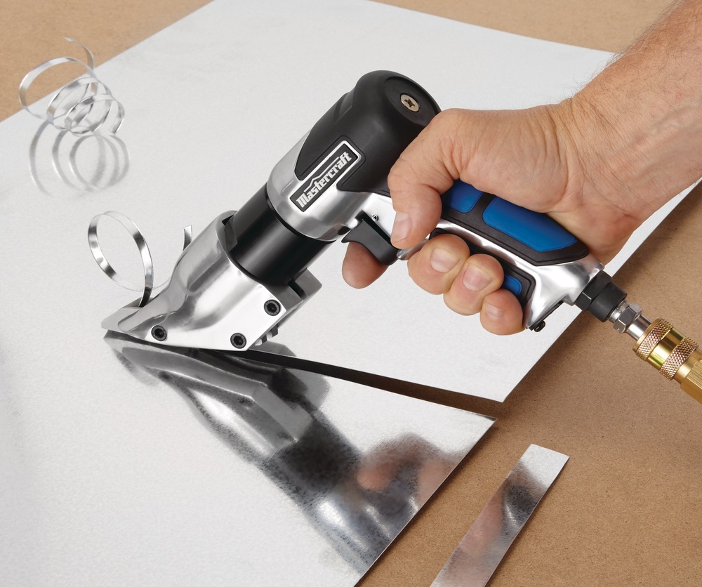 Mastercraft Heavy-Duty Pneumatic Metal/Plastic Cutting Air Shear ...