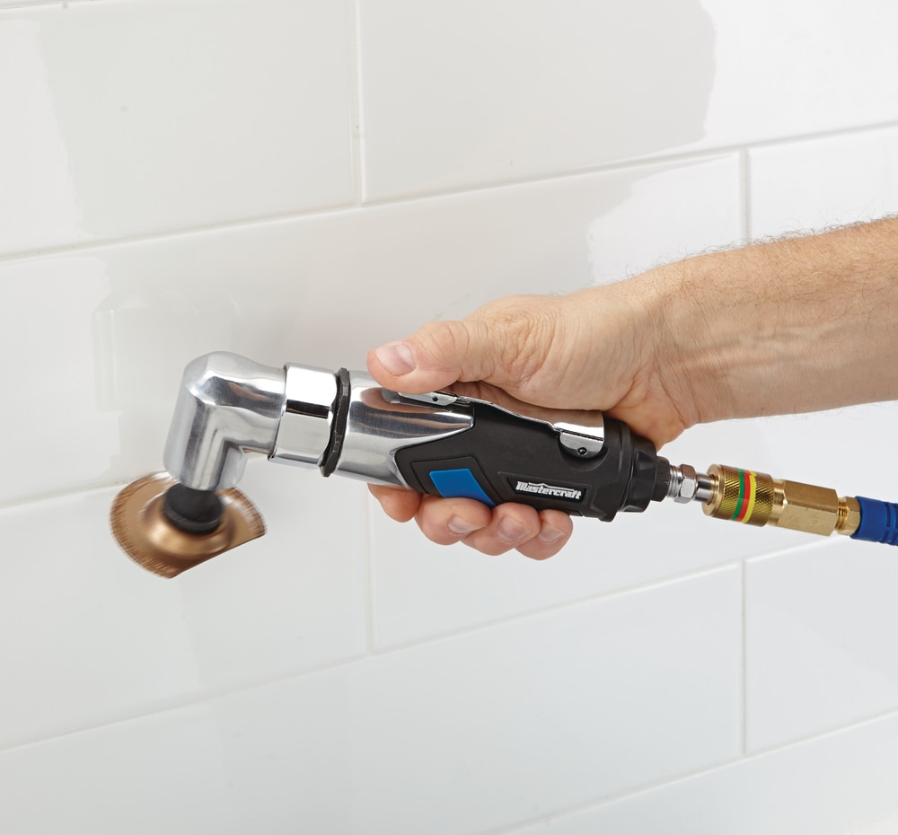 Mastercraft Oscillating Lightweight Multi-Purpose Pneumatic Air Tool ...