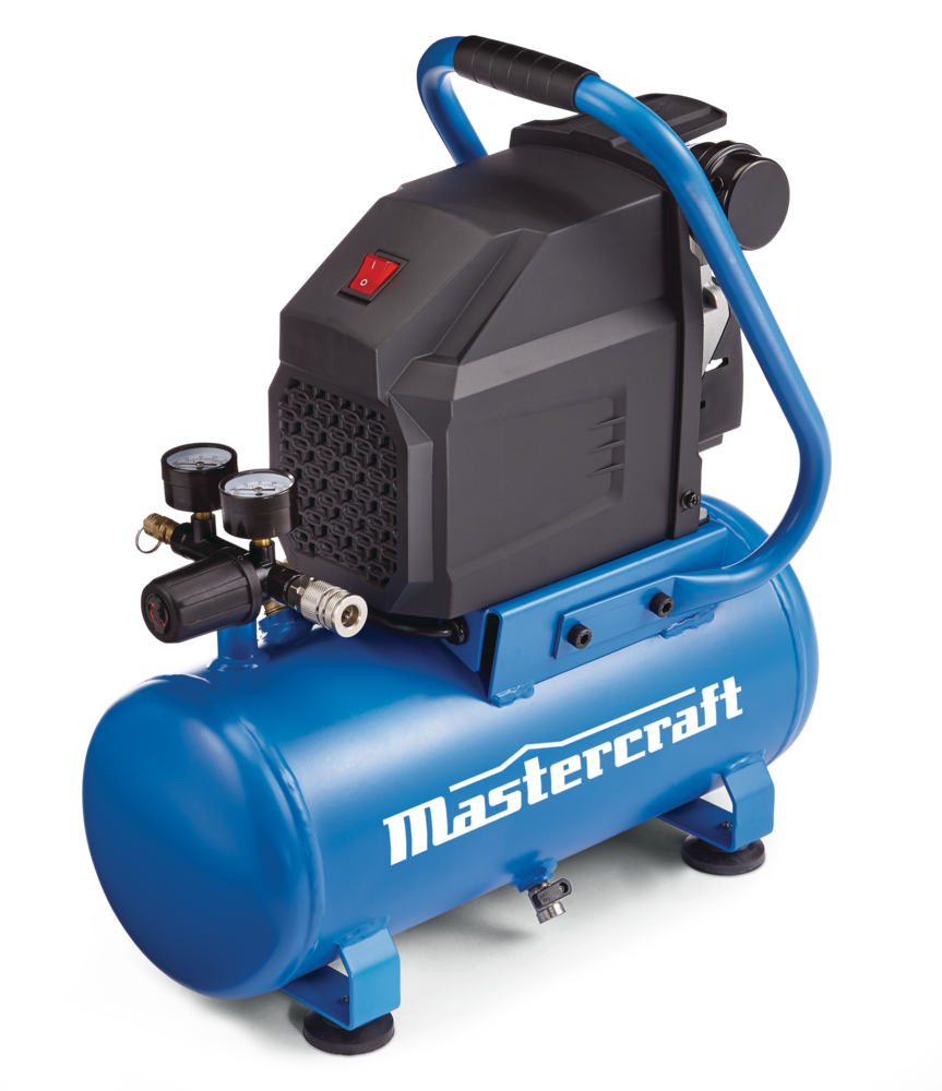 Mastercraft 3 Gallon Hot Dog Compressor & 2-in-1 Nailer Kit | Canadian Tire
