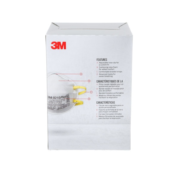 Masques 3M N95 8210 Plus, paq. 20 | Canadian Tire