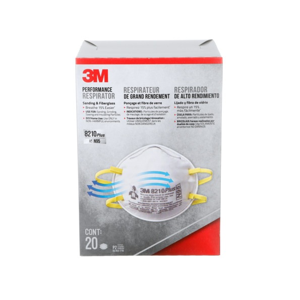 3M N95 8210 Plus, 20-pk | Canadian Tire
