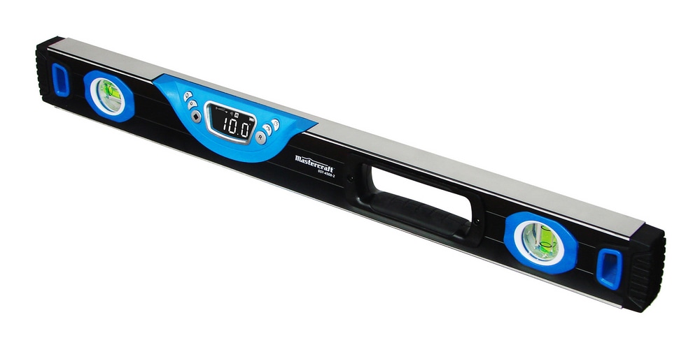 Mastercraft Aluminum Digital Spirit Level with Backlit LCD, 24-in ...