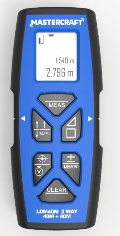 Mastercraft Dual Laser Distance Meter/Measurer, 131-ft | Canadian Tire