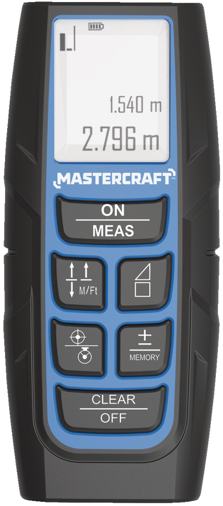 Mastercraft Dual Laser Distance Meter/Measurer, 131-ft | Canadian Tire
